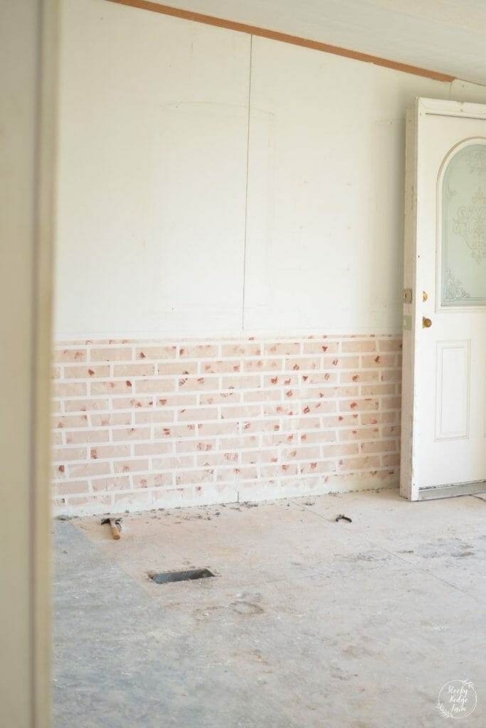 Replacing Mobile Home Flooring with Hardwood Floors - Rocky Hedge Farm