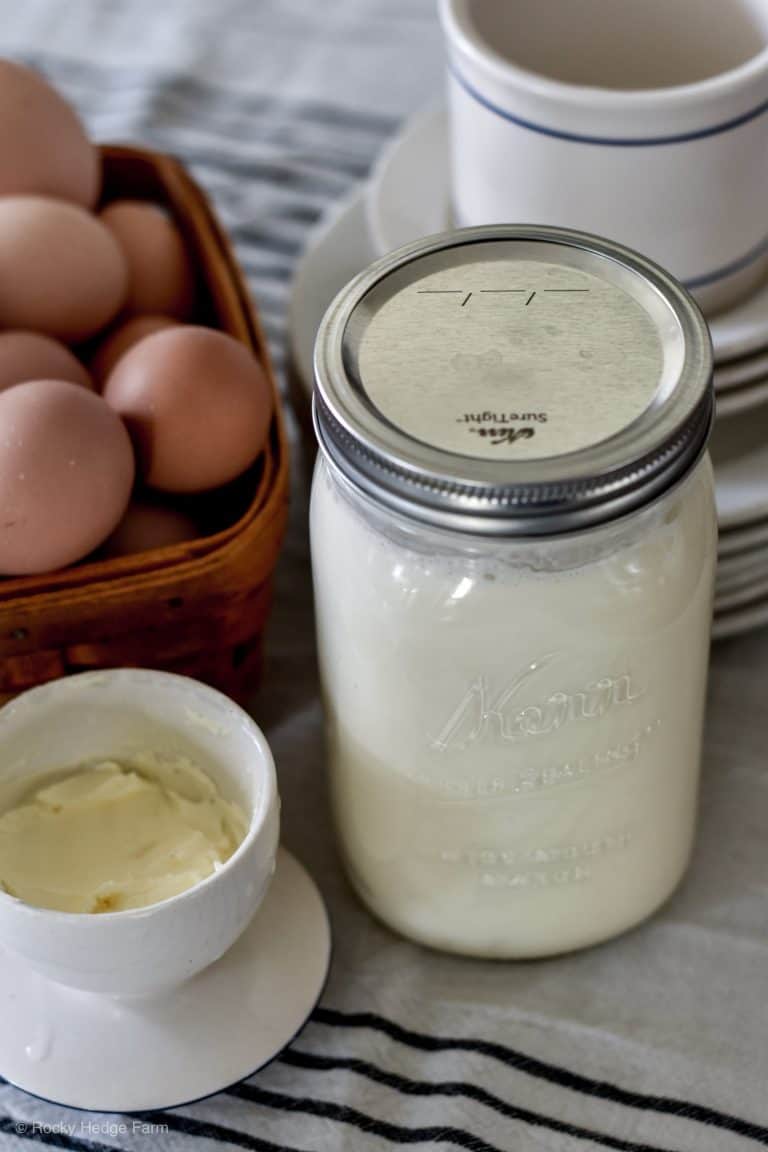 How to Separate Cream from Milk - Rocky Hedge Farm