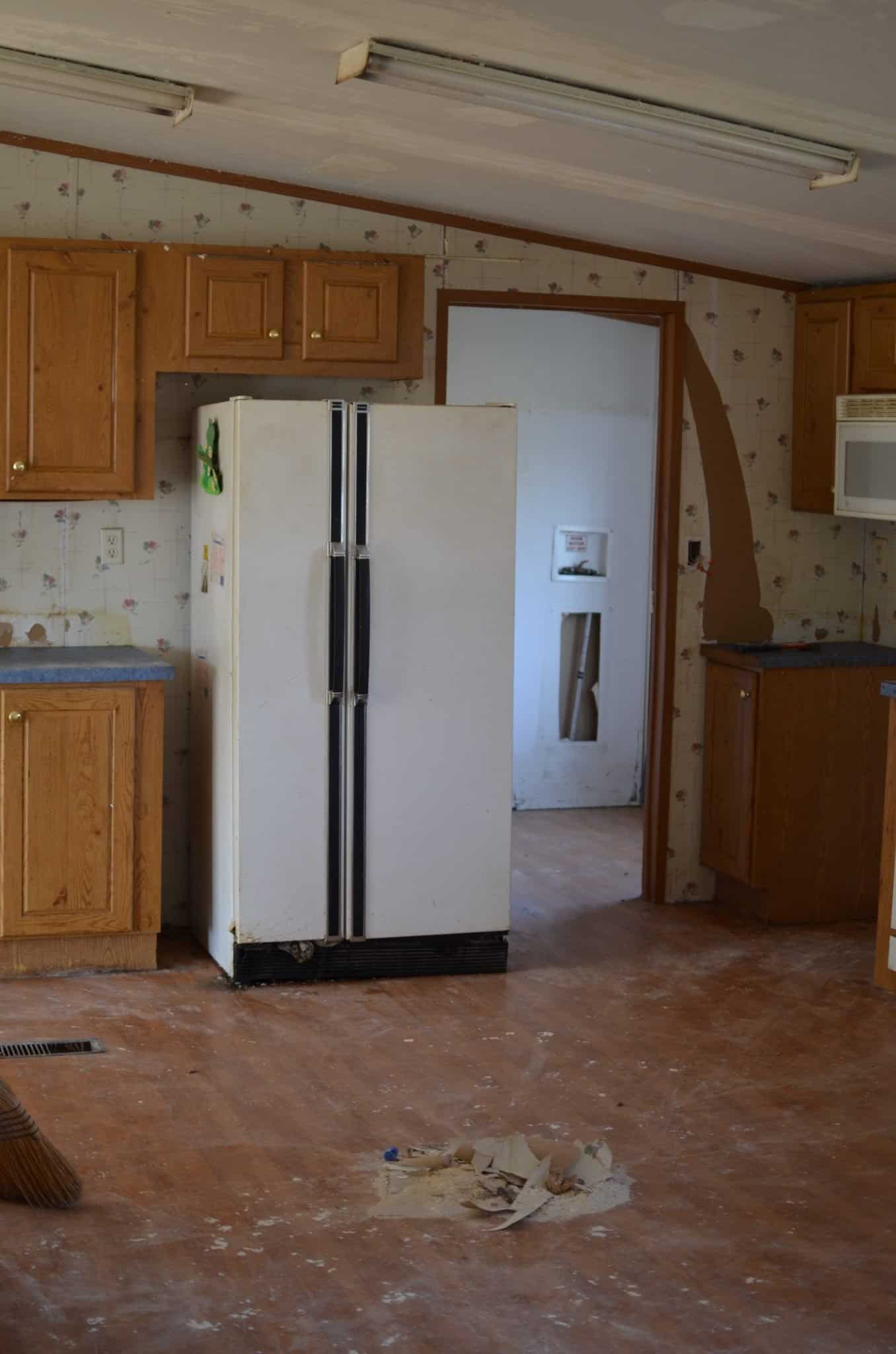 Double Wide Kitchen Remodel Layout Plan - Rocky Hedge Farm