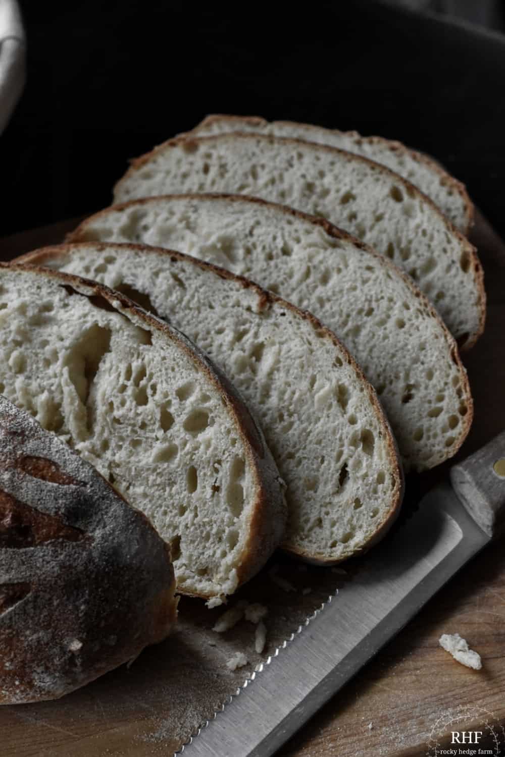 Artisan Honey Sourdough Bread Recipe - Rocky Hedge Farm