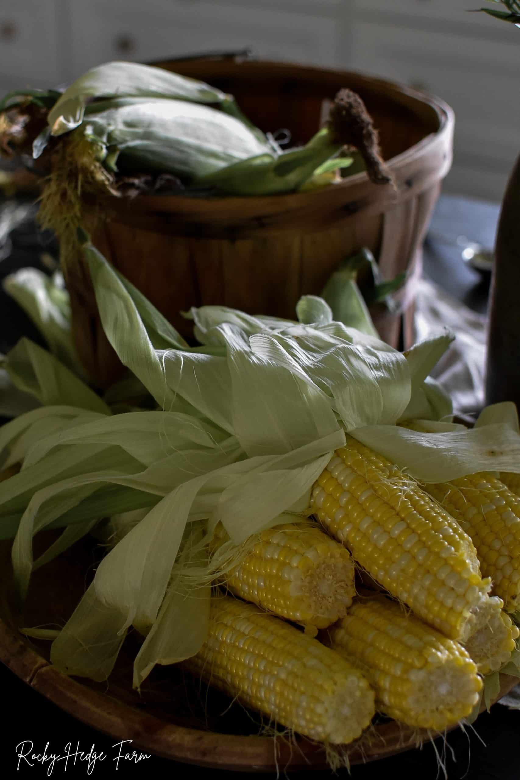 Grilled Corn on the Cob Recipe (With Husks) - Rocky Hedge Farm