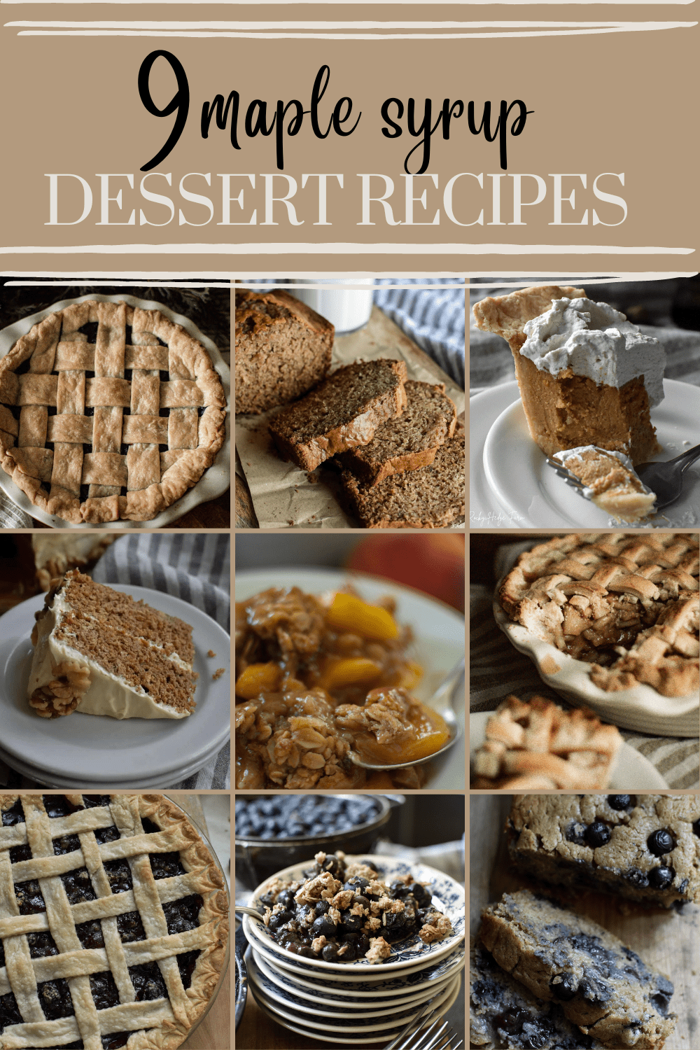 Delicious Desserts with Maple Syrup Recipes - Rocky Hedge Farm