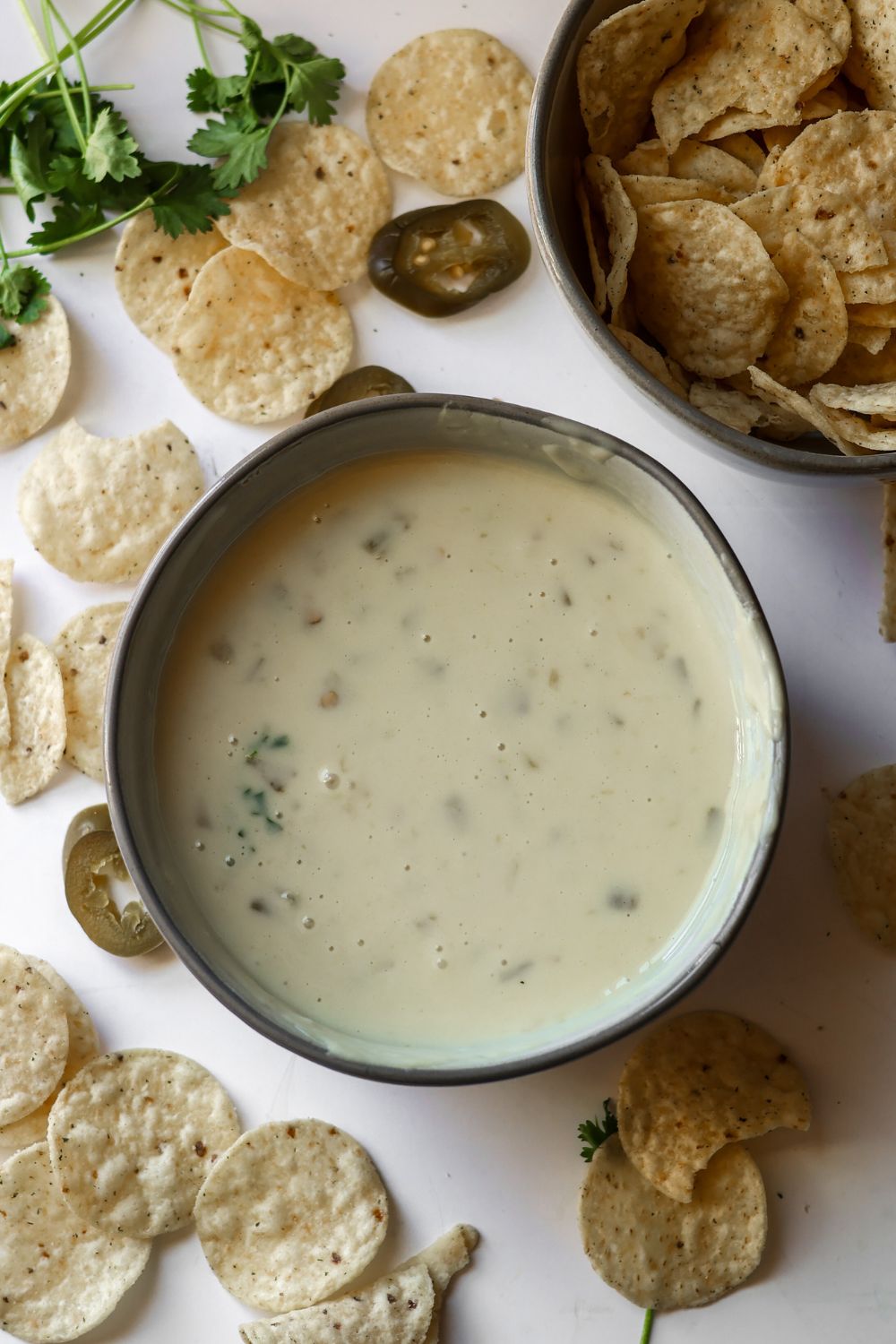 Queso Blanco Dip Easy White Cheese Dip Homemade White Queso With 3