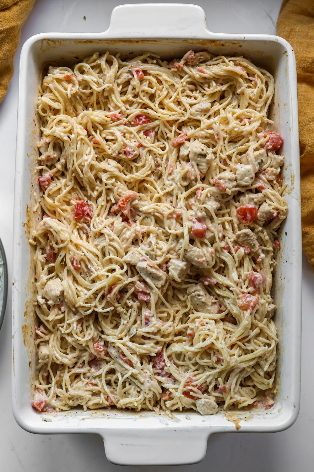 Easy Rotel Chicken Spaghetti Recipe - Rocky Hedge Farm